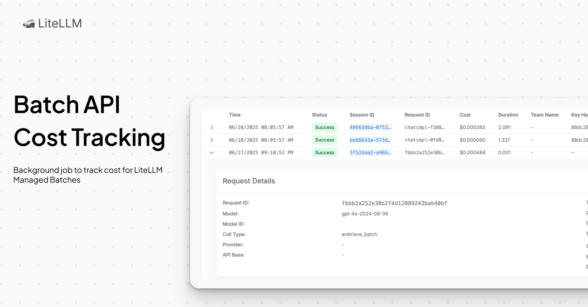 Release Notes | liteLLM