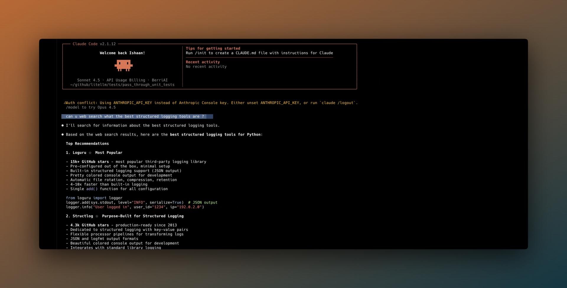 Claude Code - WebSearch Across All Providers | liteLLM