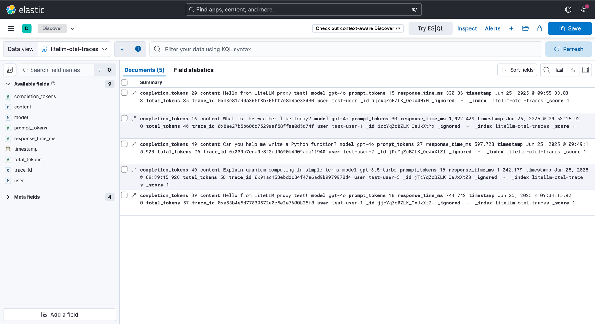 Elasticsearch Logging With Litellm Litellm