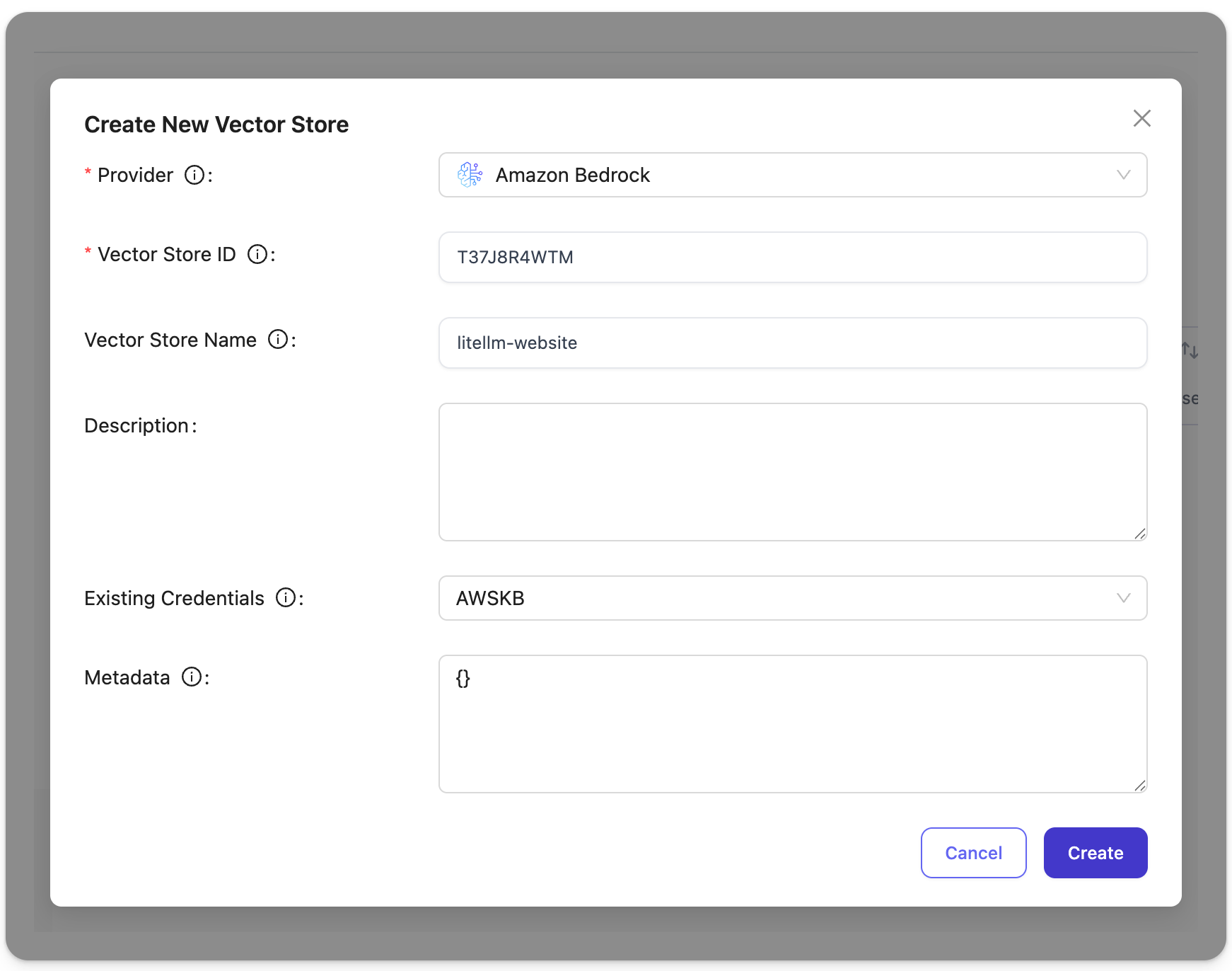 Bedrock Knowledge Bases | liteLLM