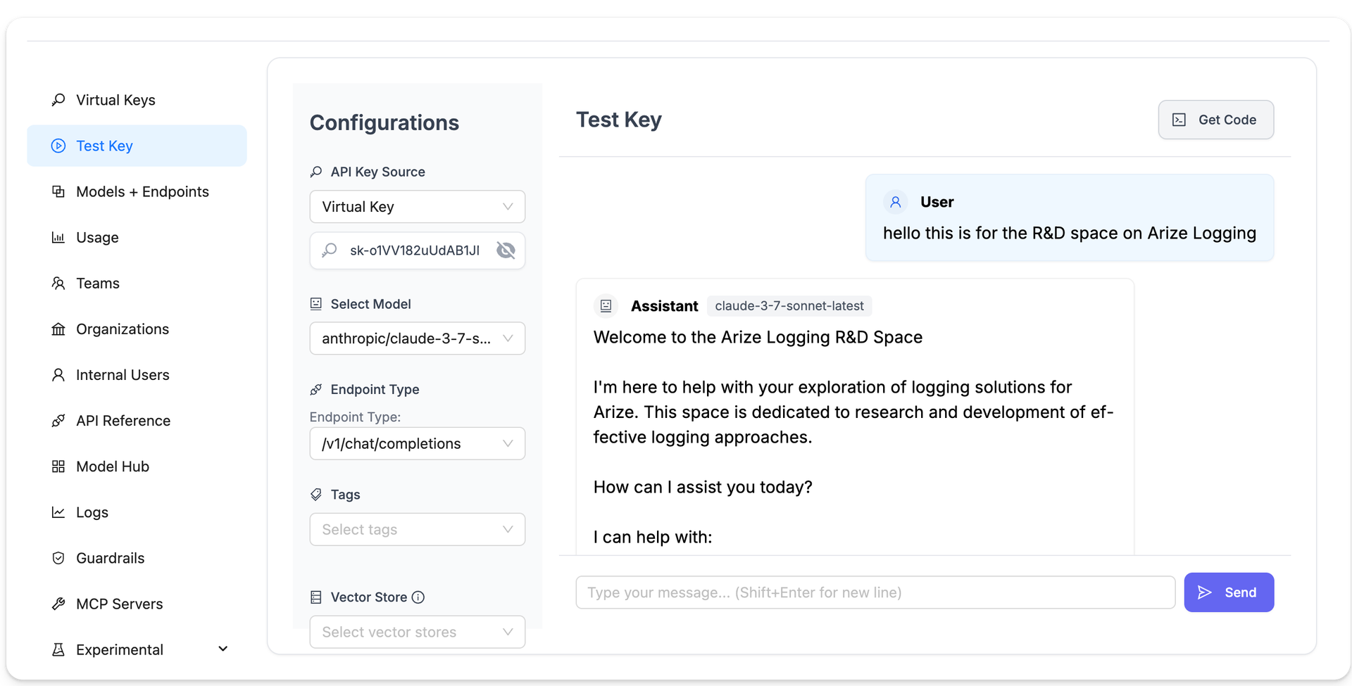 Team/Key Based Logging | liteLLM