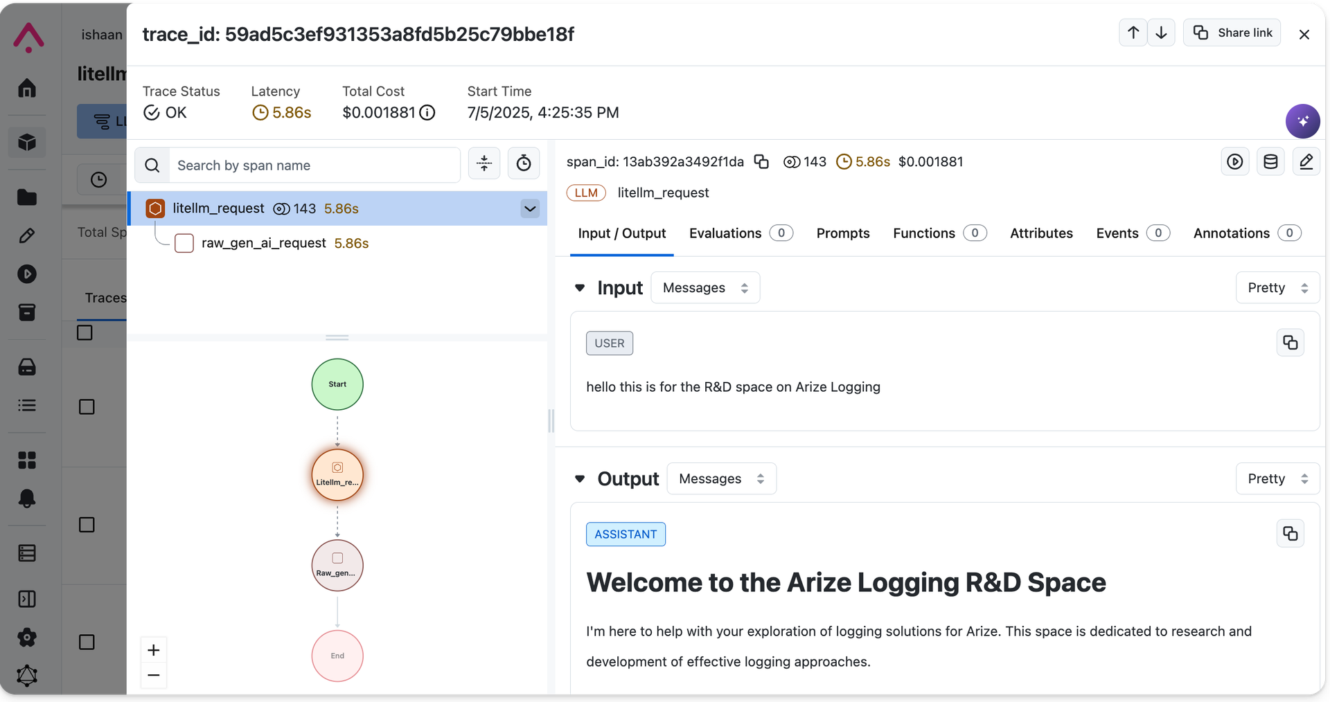 Team/Key Based Logging | liteLLM