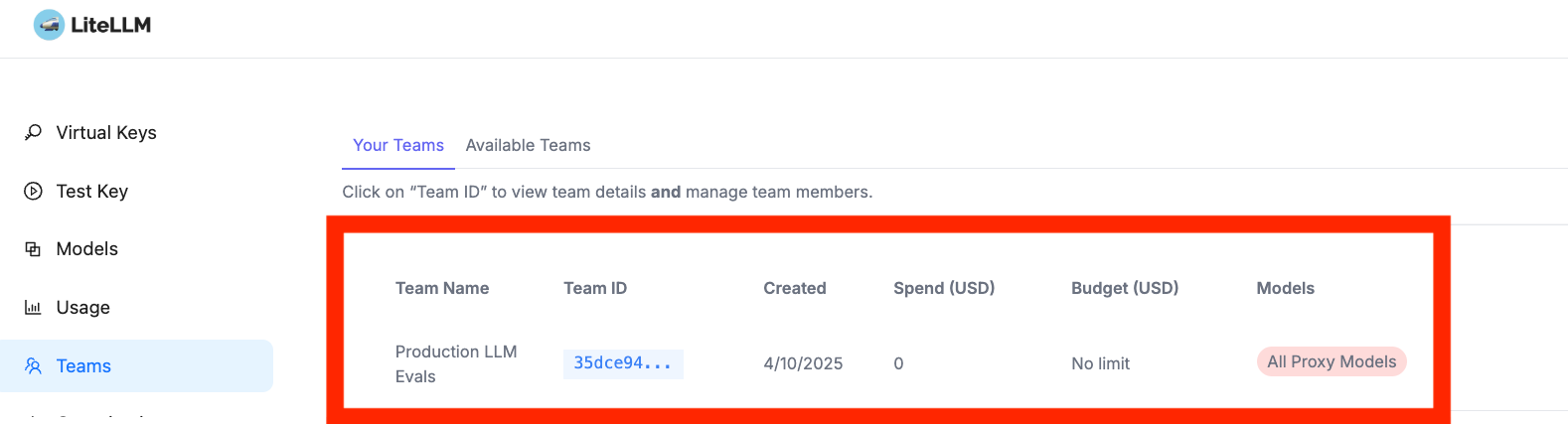 SCIM with LiteLLM | liteLLM