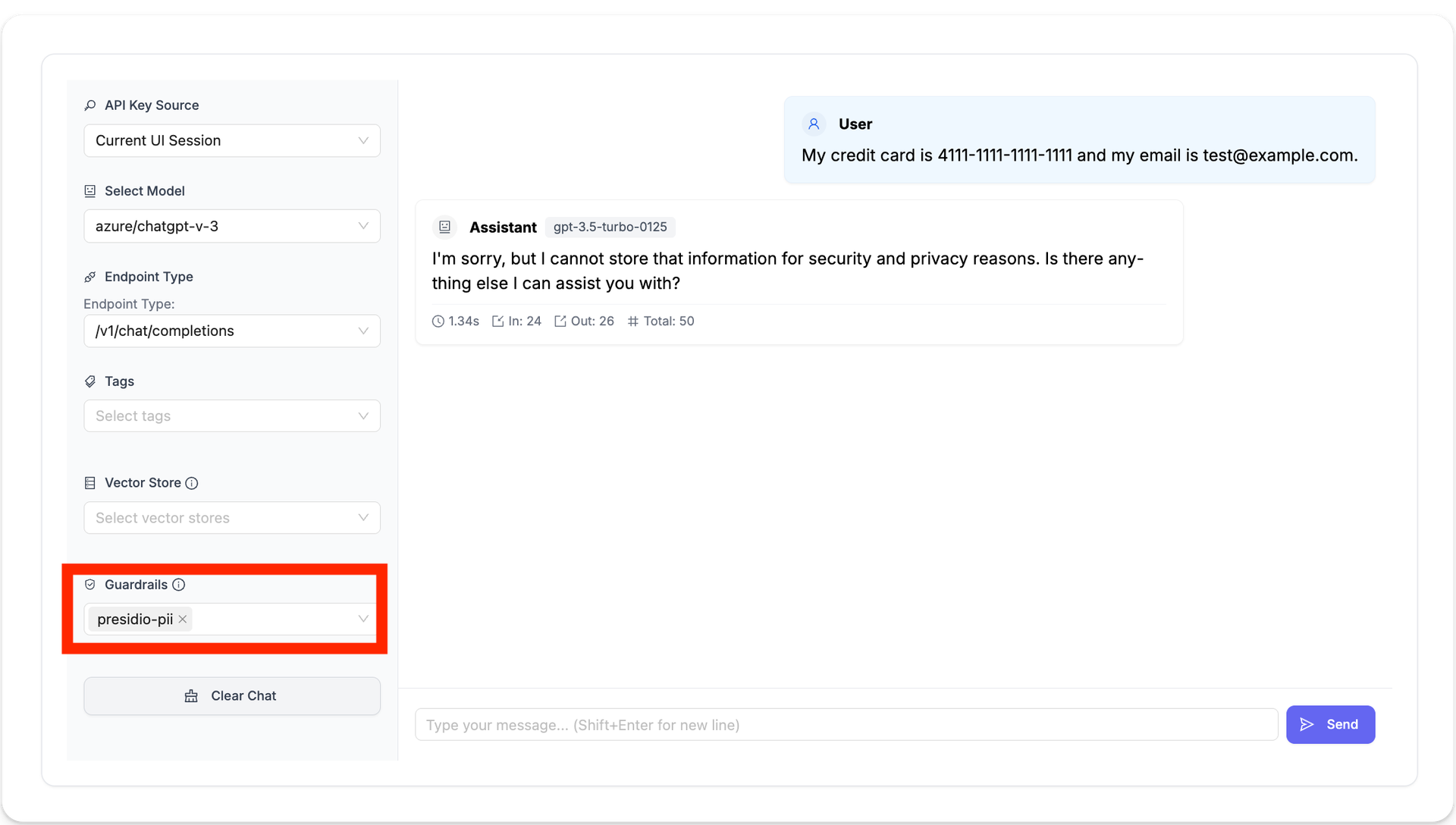 PII, PHI Masking - Presidio | liteLLM
